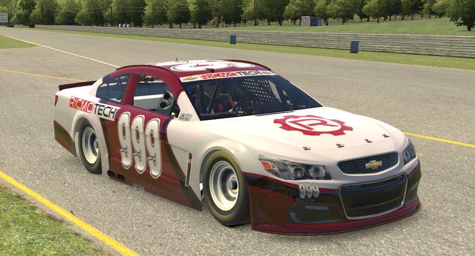 Ricmotech - Chevrolet SS White, Red & Black by Frank Rico - Trading Paints