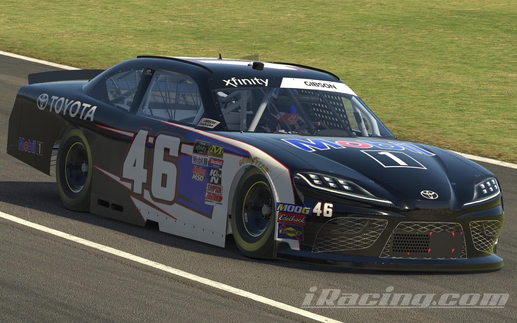 Joe Gibbs Mobil 1 Xfinity Supra by Mitch K Gibson - Trading Paints