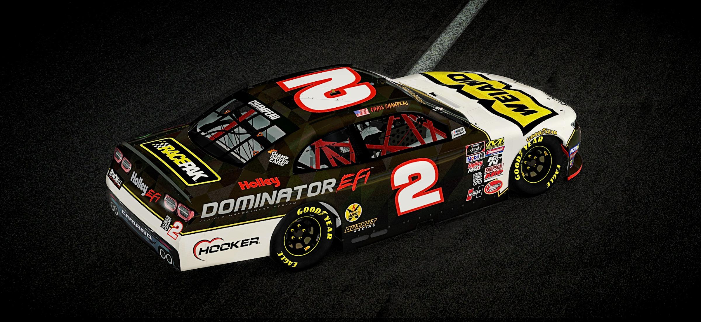 Weiand & Holley EFI Powered Xfinity Chevy Camaro by Chris Champeau ...