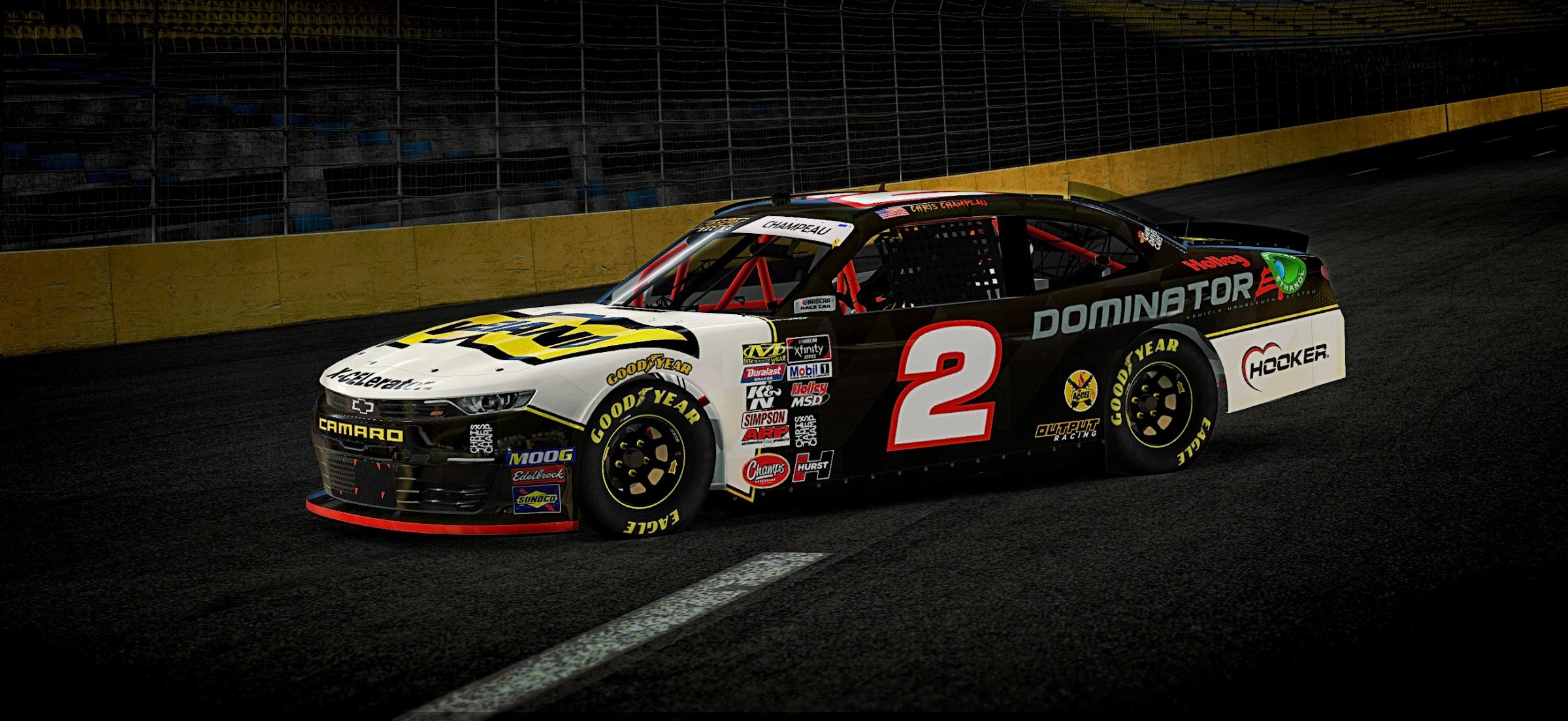 Weiand & Holley EFI Powered Xfinity Chevy Camaro by Chris Champeau ...