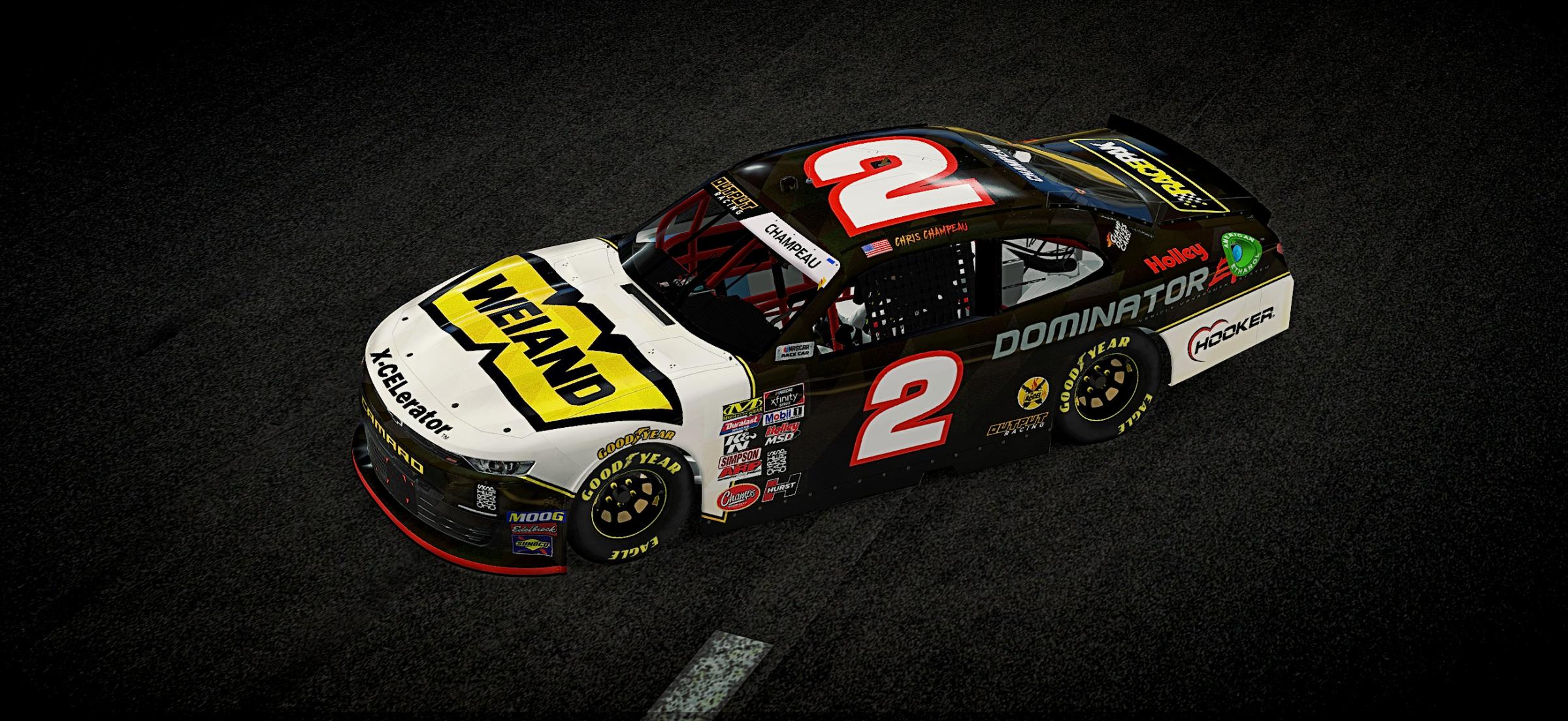 Weiand & Holley EFI Powered Xfinity Chevy Camaro by Chris Champeau ...