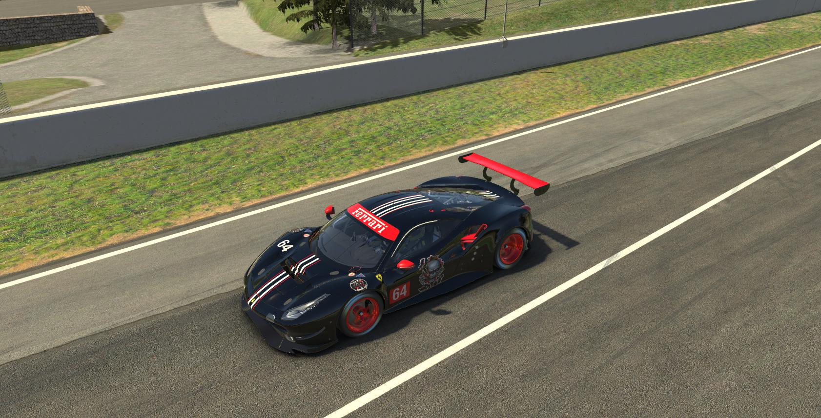 Evil Black Ferrari by Kenneth Winther - Trading Paints