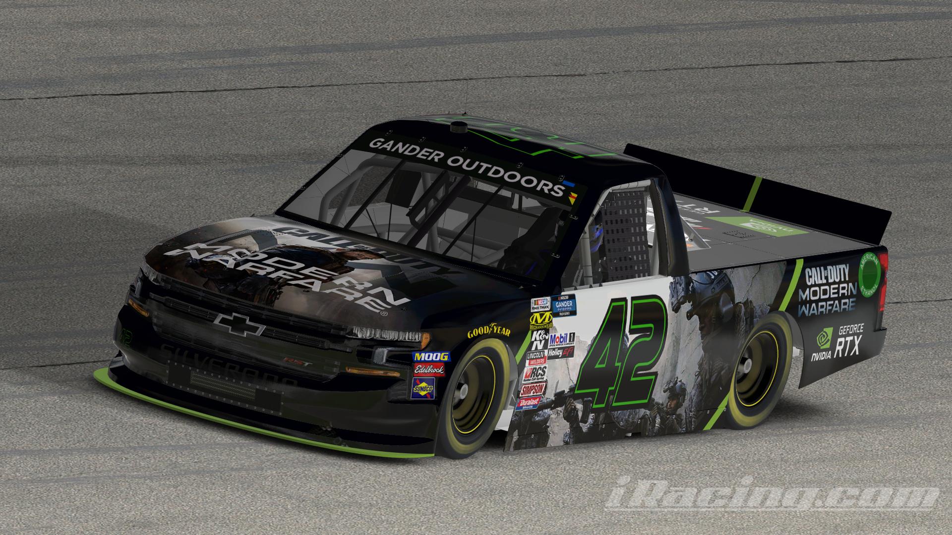 Modern Warfare Silverado by Spencer Hinton - Trading Paints