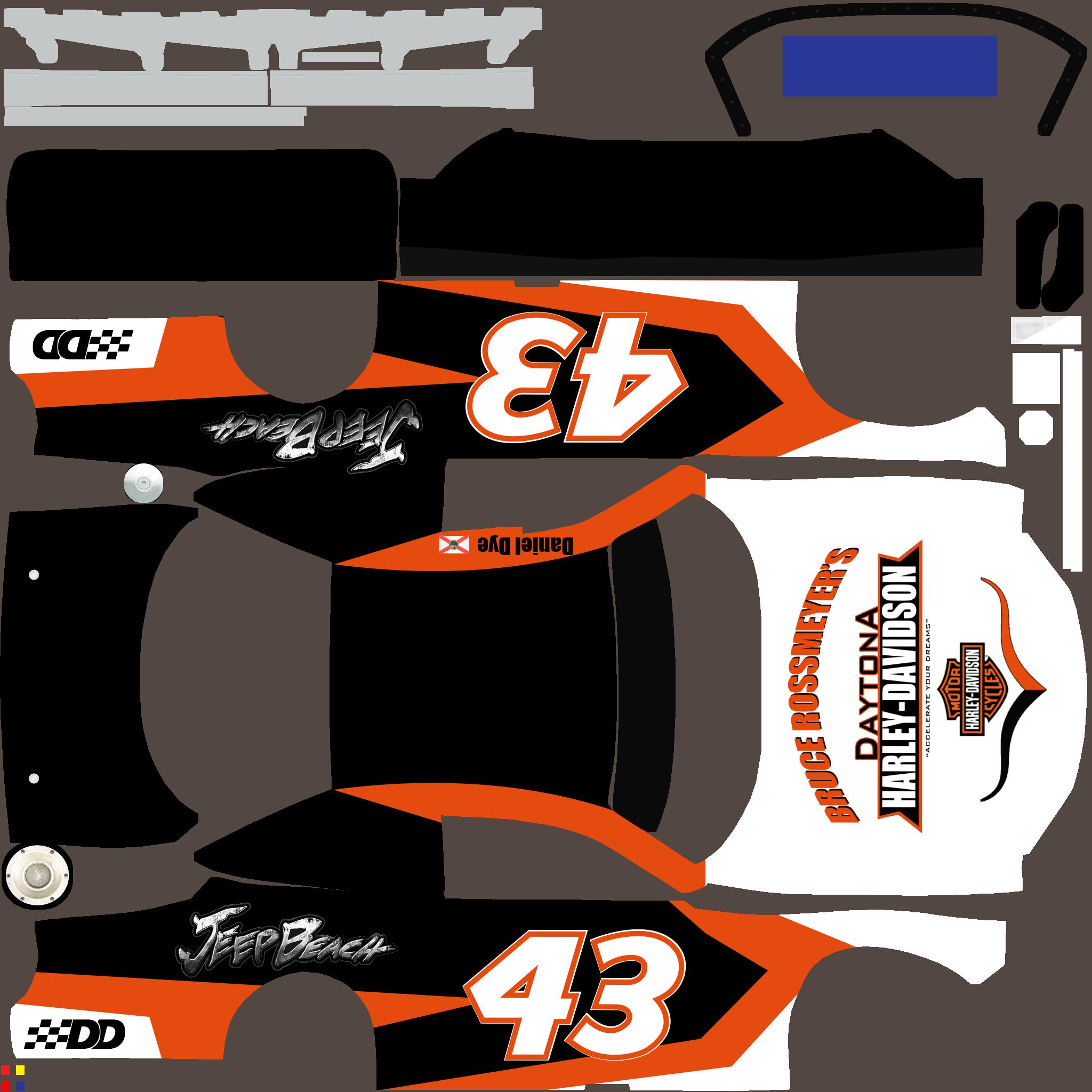 Daniel Dye Backup by Daniel Dye - Trading Paints