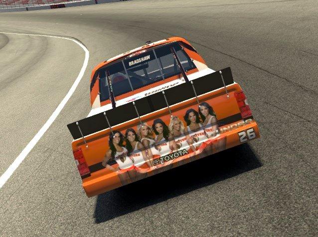Hooters tundra template by Mark B. - Trading Paints
