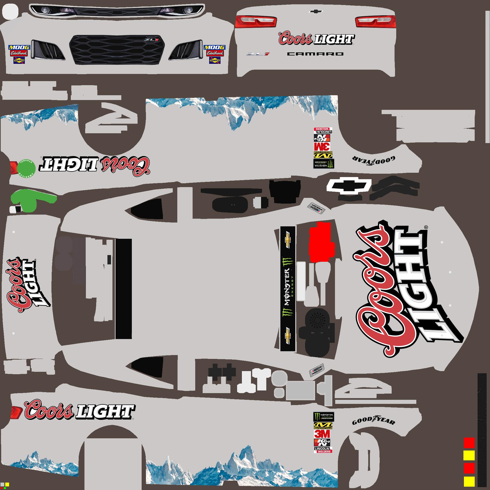 coors light chevy by Alex Liddle - Trading Paints