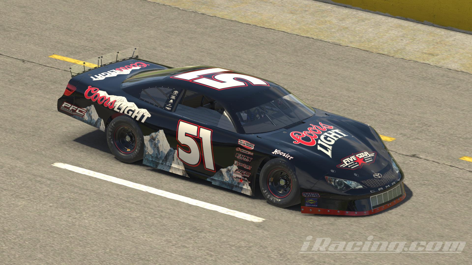 Coors Light Toyota SLM (Stamped #) by Matthew Meyer3 - Trading Paints