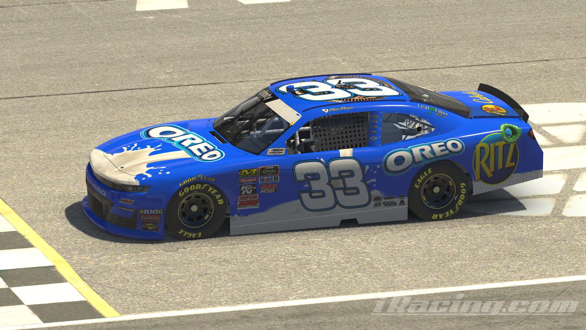 Oreo Ritz Crackers Camaro by Matthew Meyer3 - Trading Paints