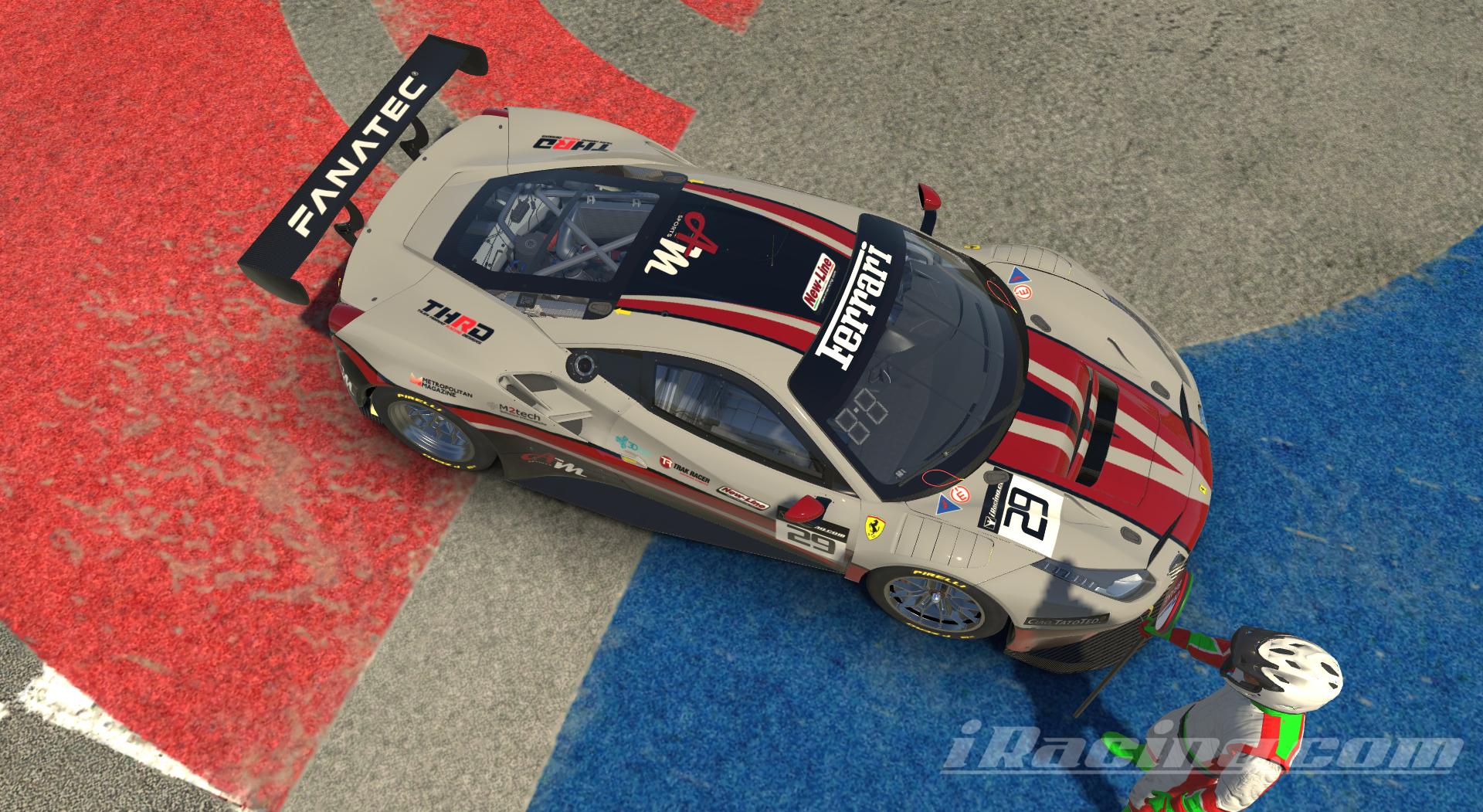 Ferrari 488 GT3 Absolute Motorsport by Marcello. Caserta. - Trading Paints