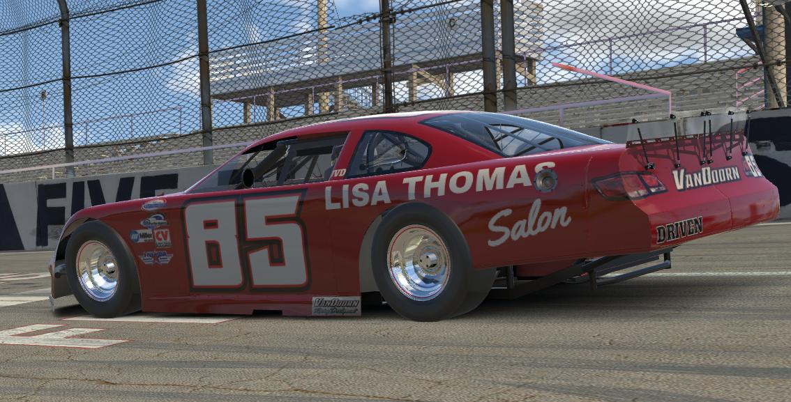 Lisa Thomas Salon Red by Patrick Eastham - Trading Paints