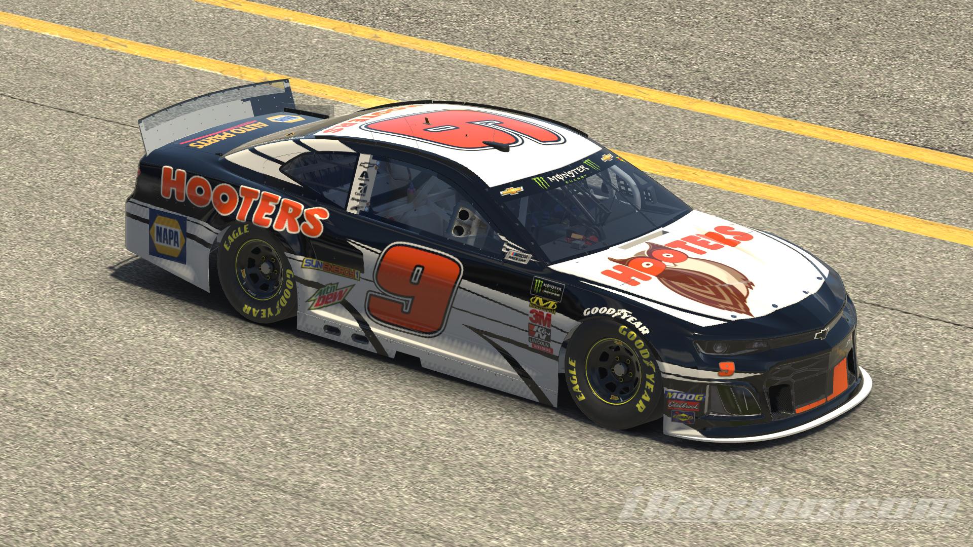 Hooters Chevrolet Camaro by Matthew Meyer3 - Trading Paints