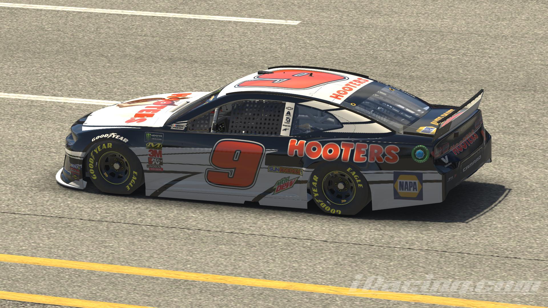 Hooters Chevrolet Camaro by Matthew Meyer3 - Trading Paints