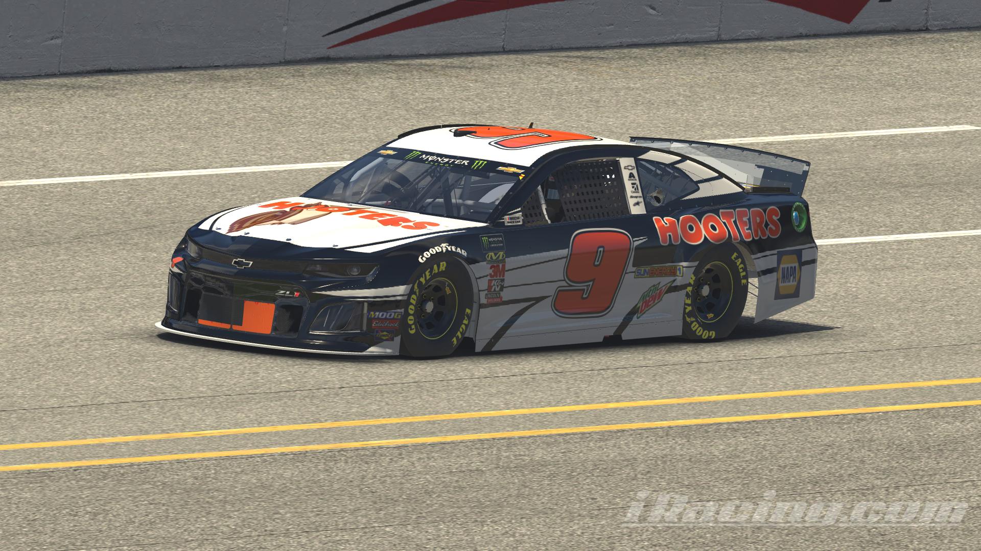 Hooters Chevrolet Camaro by Matthew Meyer3 - Trading Paints
