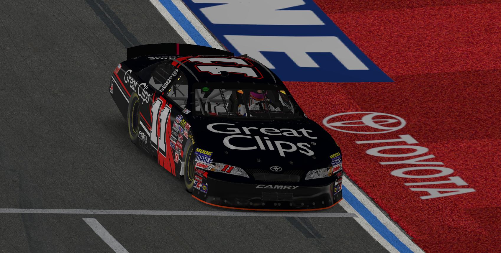 James Buescher Race Car Buescher Eludes Pileup For Nationwide Victory