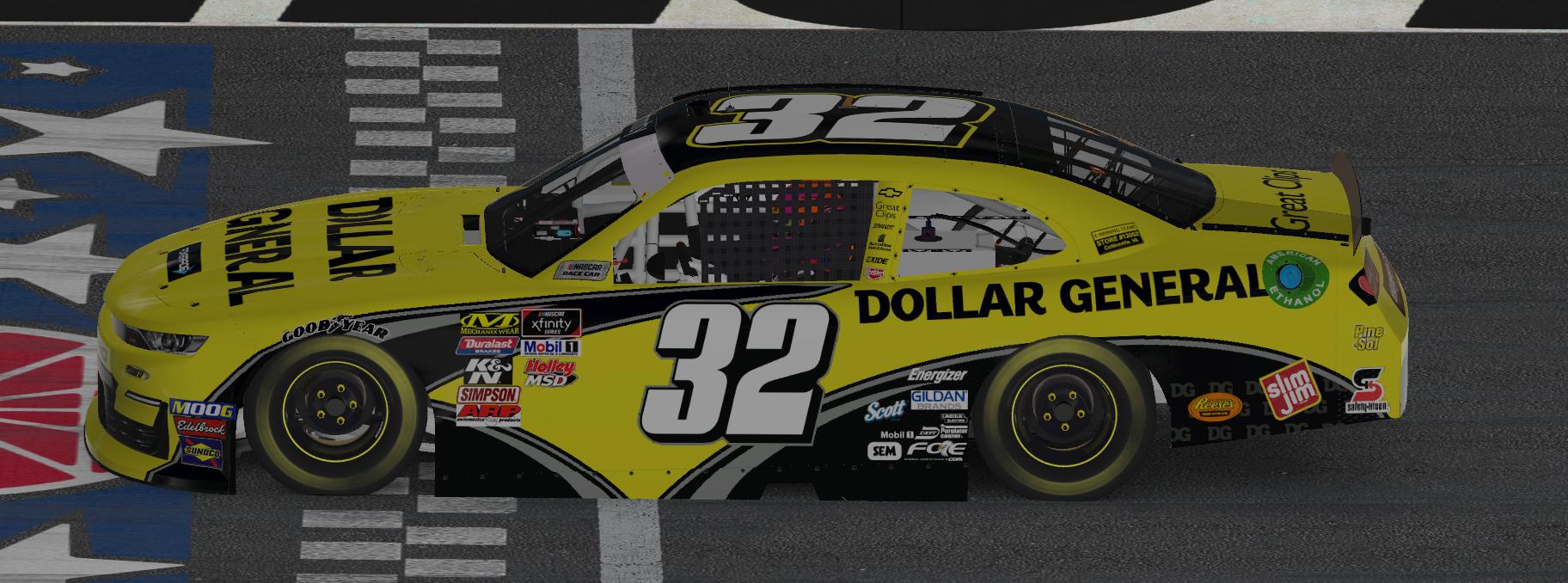James Buescher Dollar General 2011 by Justin Faulkner - Trading Paints