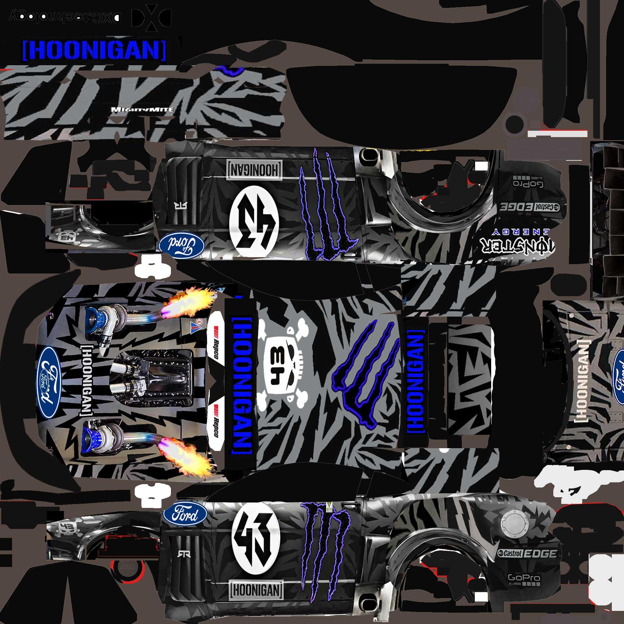 Soopah V8 Hoonigan by Rodney Evans - Trading Paints