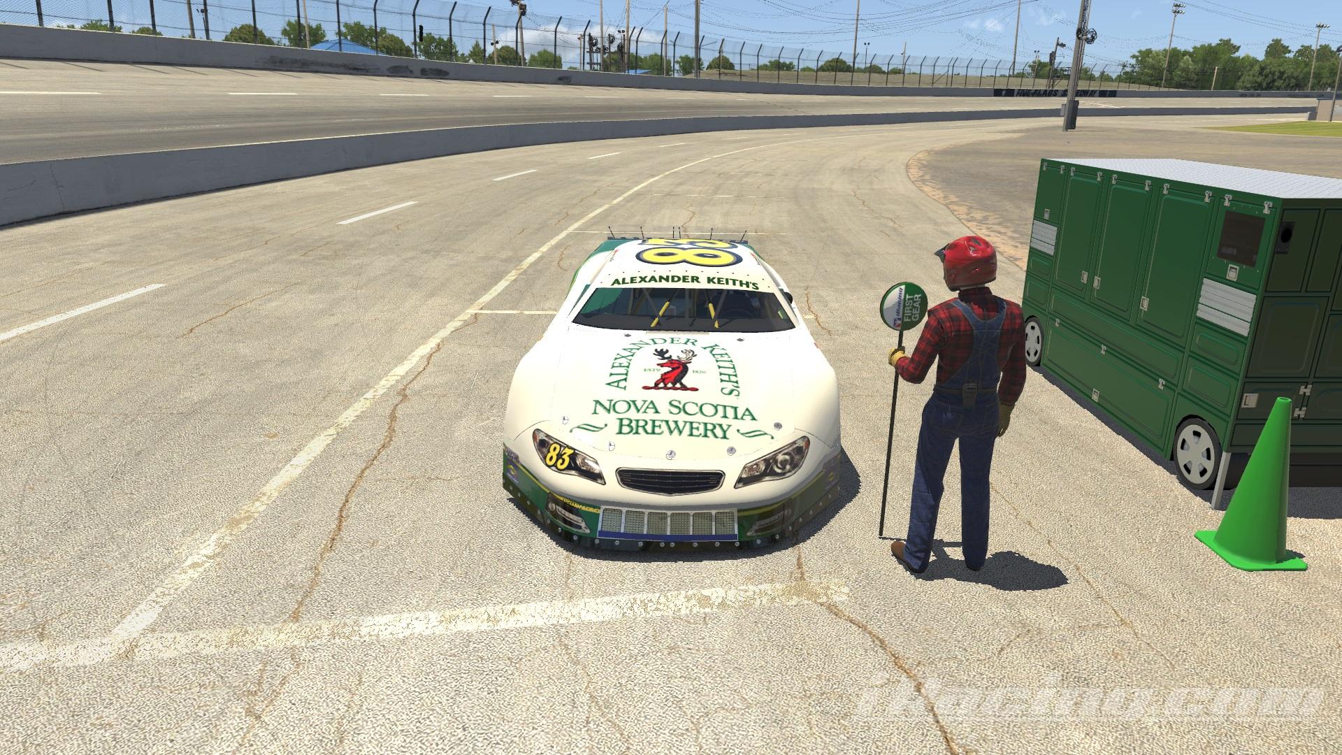 Alexander Keiths Super Late Model by Scott Spidle - Trading Paints