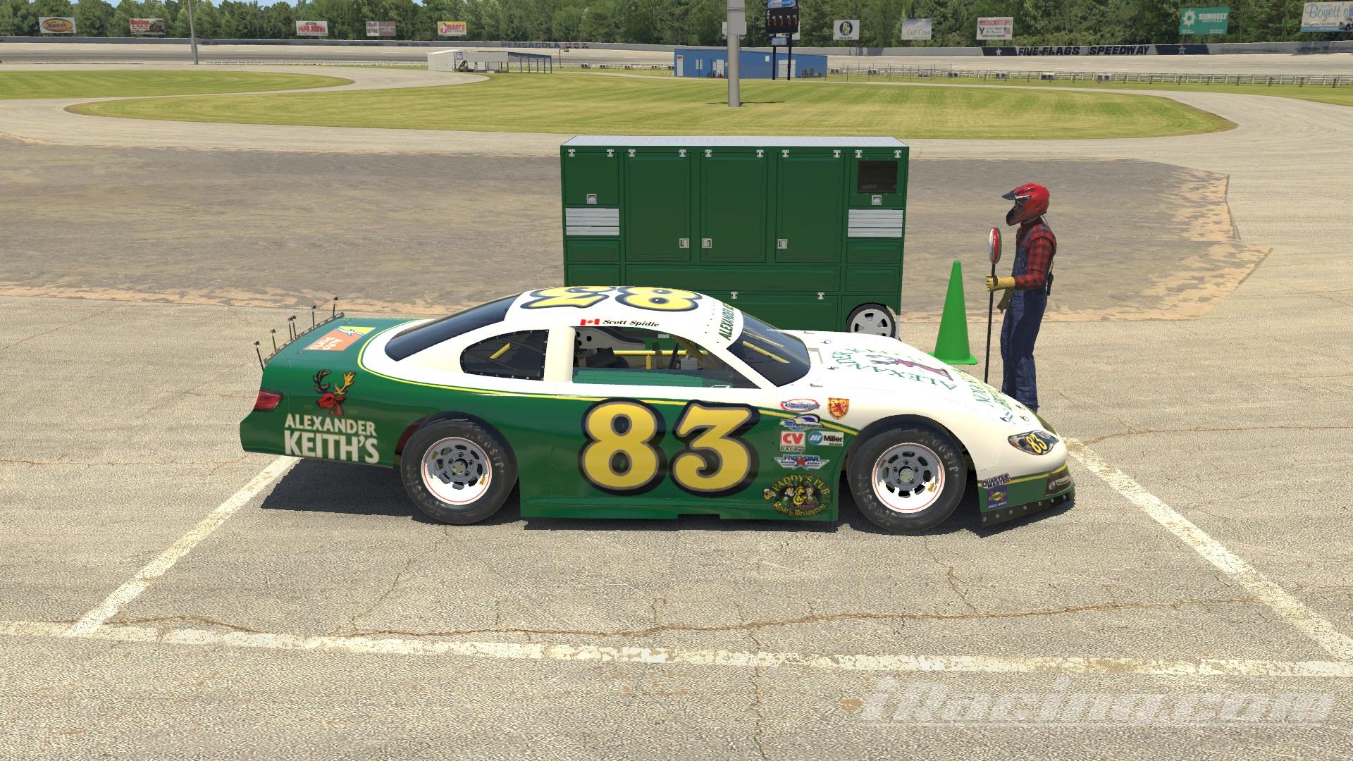 Alexander Keiths Super Late Model by Scott Spidle - Trading Paints