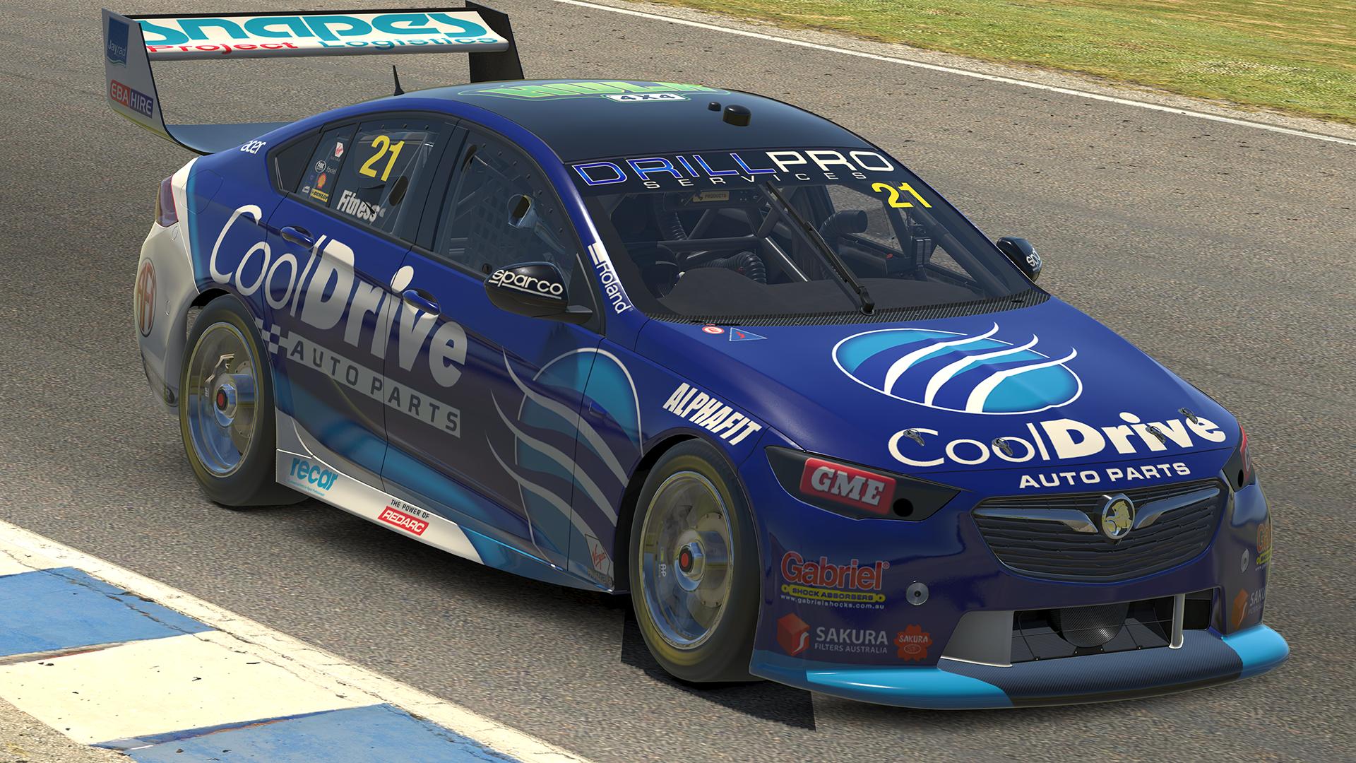 2019 #21 CoolDrive Racing by Rob Fitness - Trading Paints