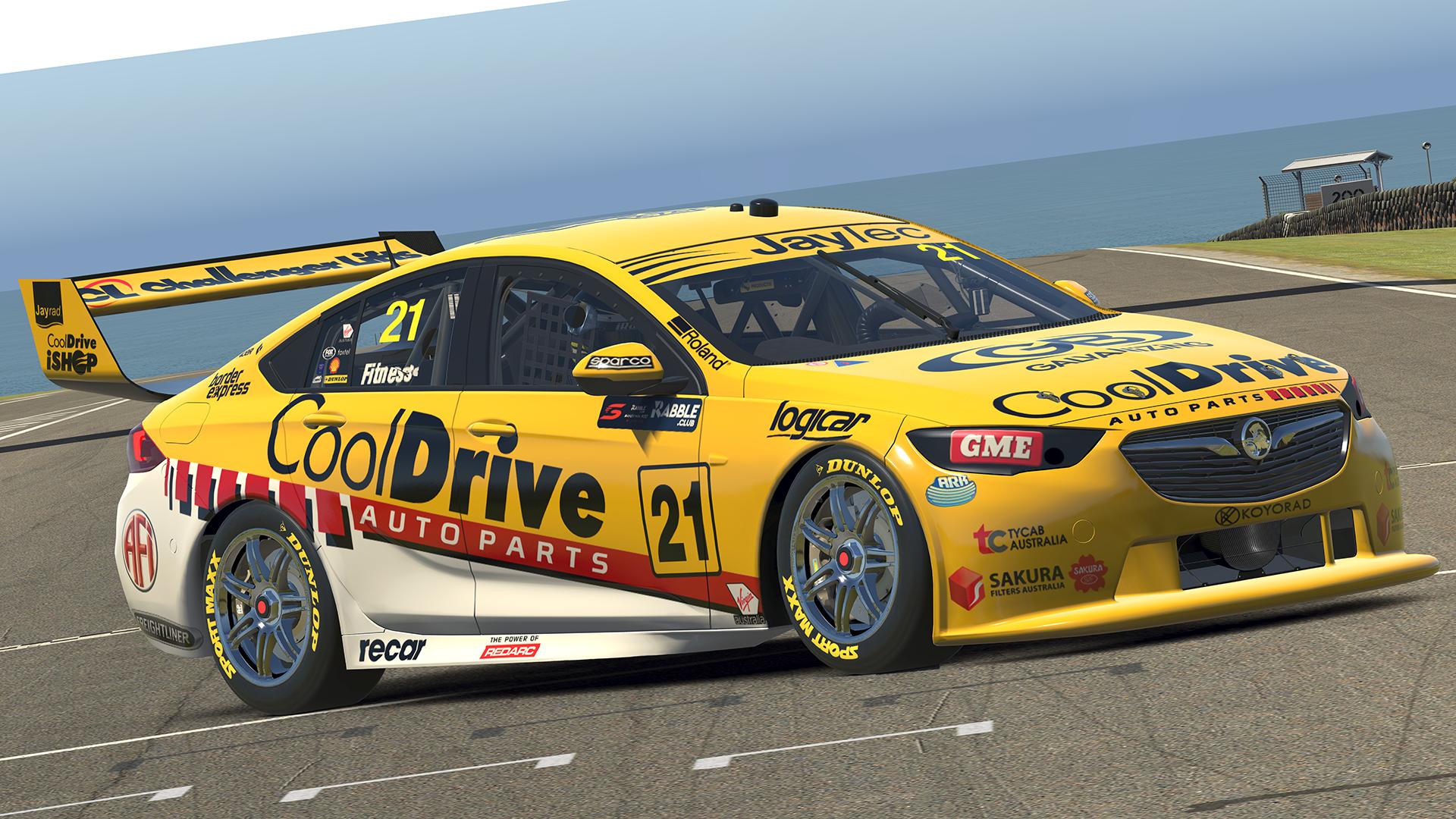 2018 Retro Livery #21 CoolDrive Racing by Rob Fitness - Trading Paints