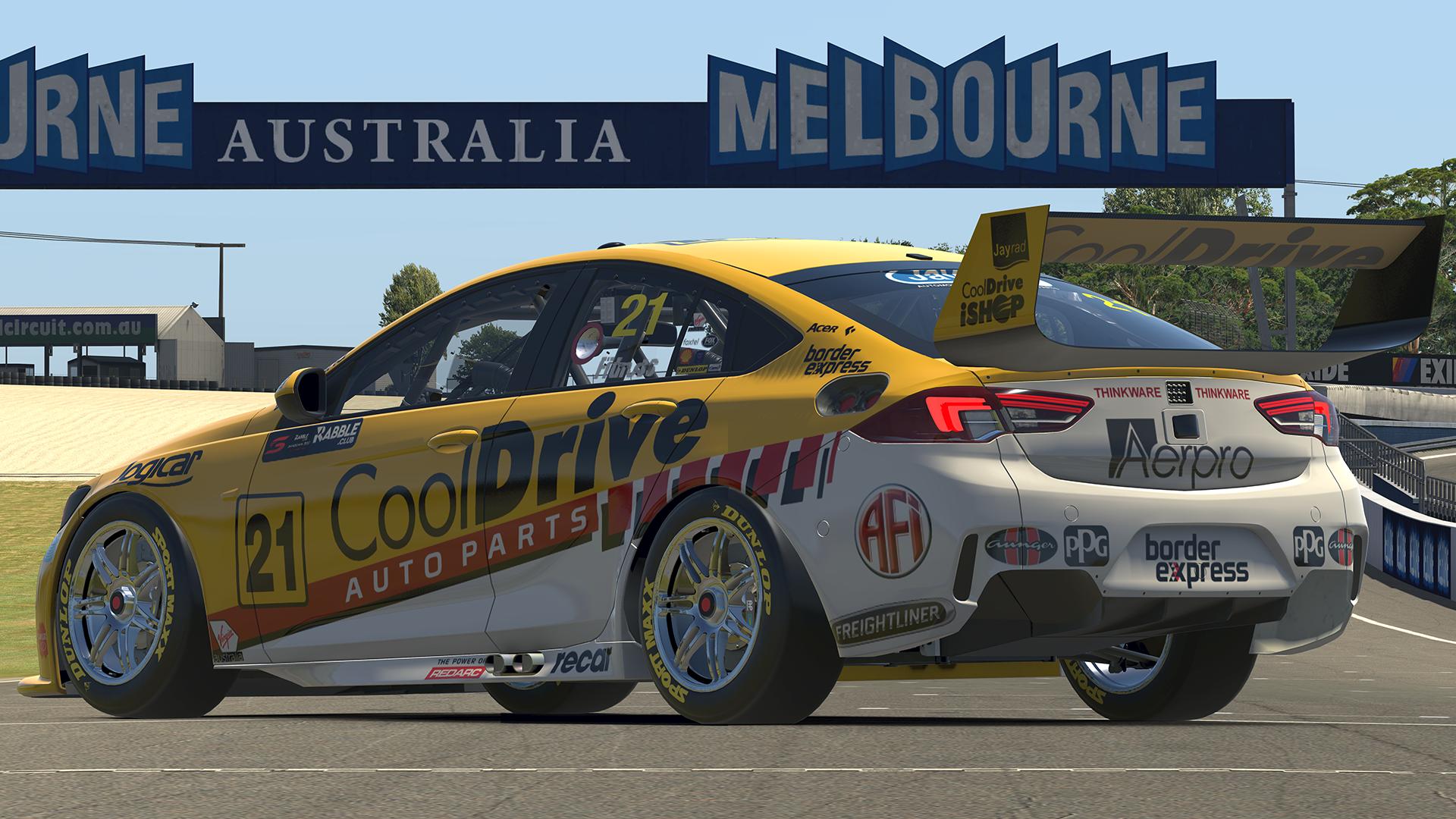 2018 Retro Livery #21 CoolDrive Racing by Rob Fitness - Trading Paints