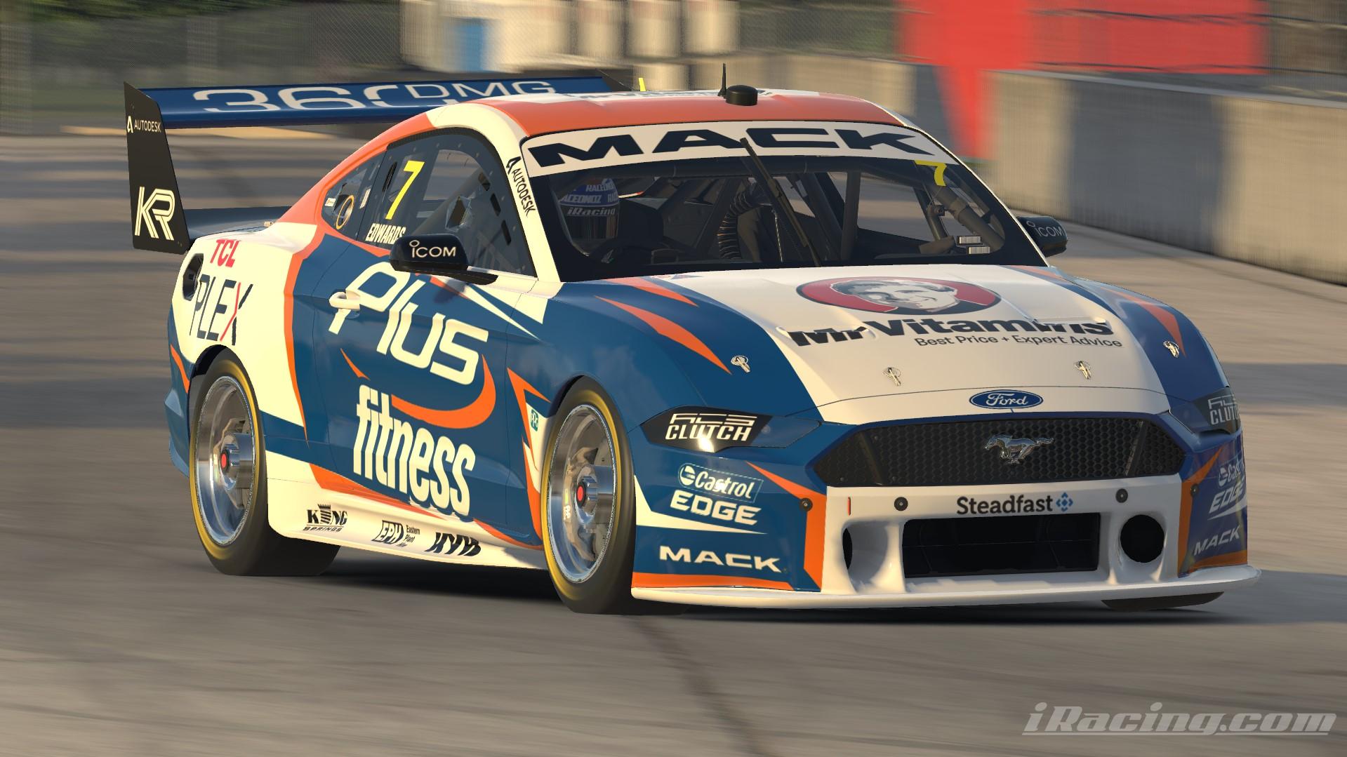 Plus Fitness Racing 2020 by Isaac Edwards - Trading Paints