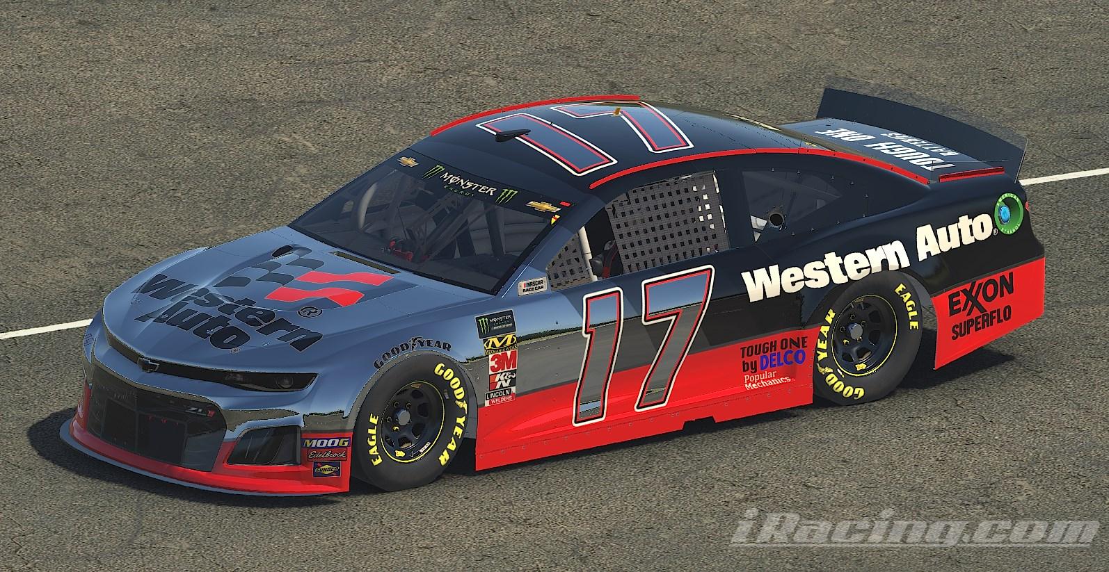 2020 DW Western Auto Throwback Chrome version by John Mustian Jr ...