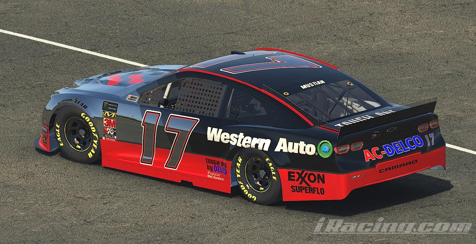 2020 DW Western Auto Throwback Chrome version by John Mustian Jr ...