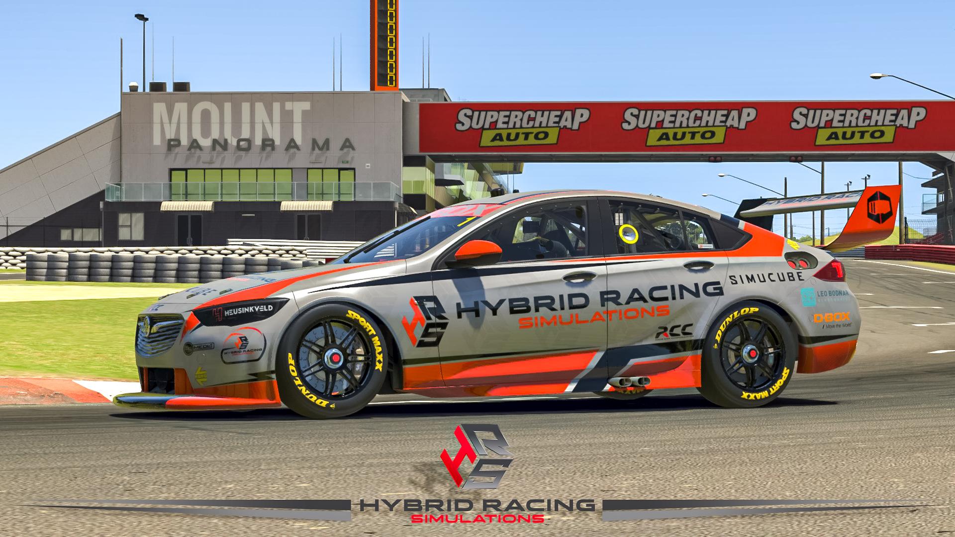 Hybrid Racing Simulations - Holden ZB Commodore Silver by Paul Mansell ...