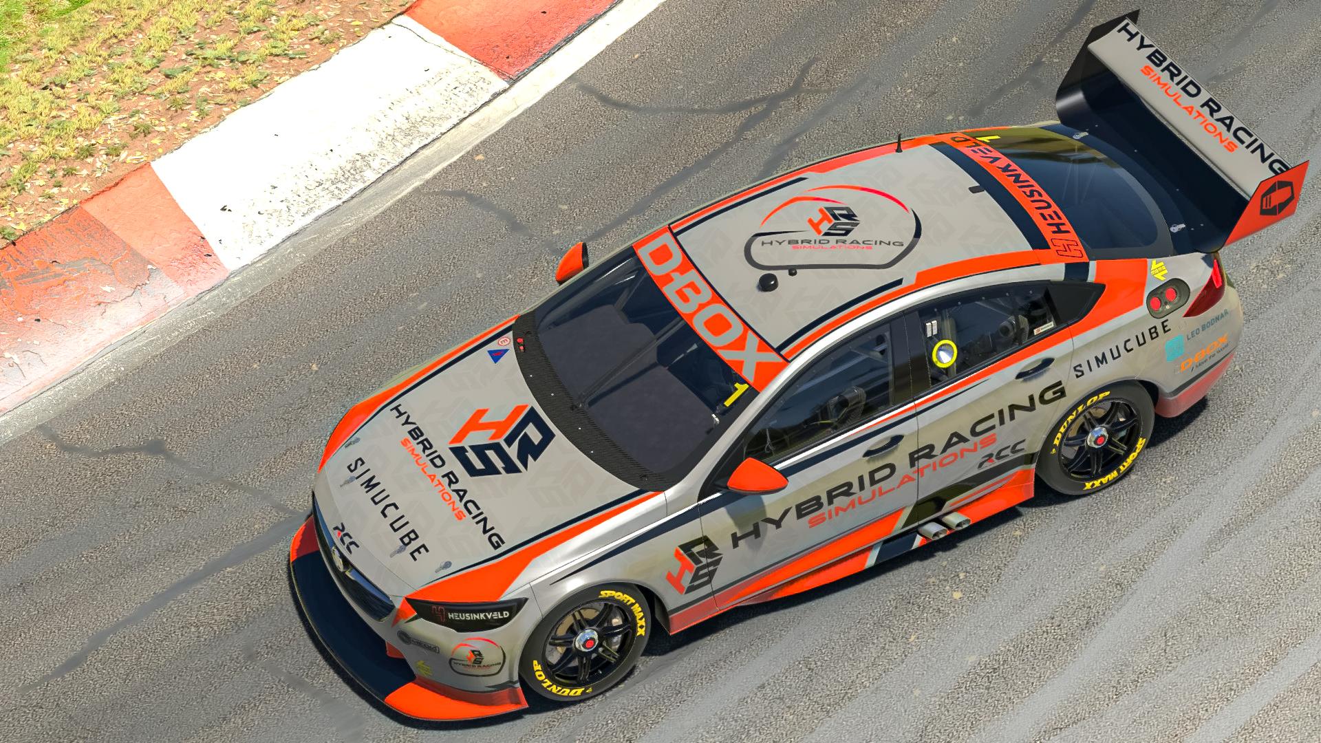 Hybrid Racing Simulations - Holden ZB Commodore Silver by Paul Mansell ...