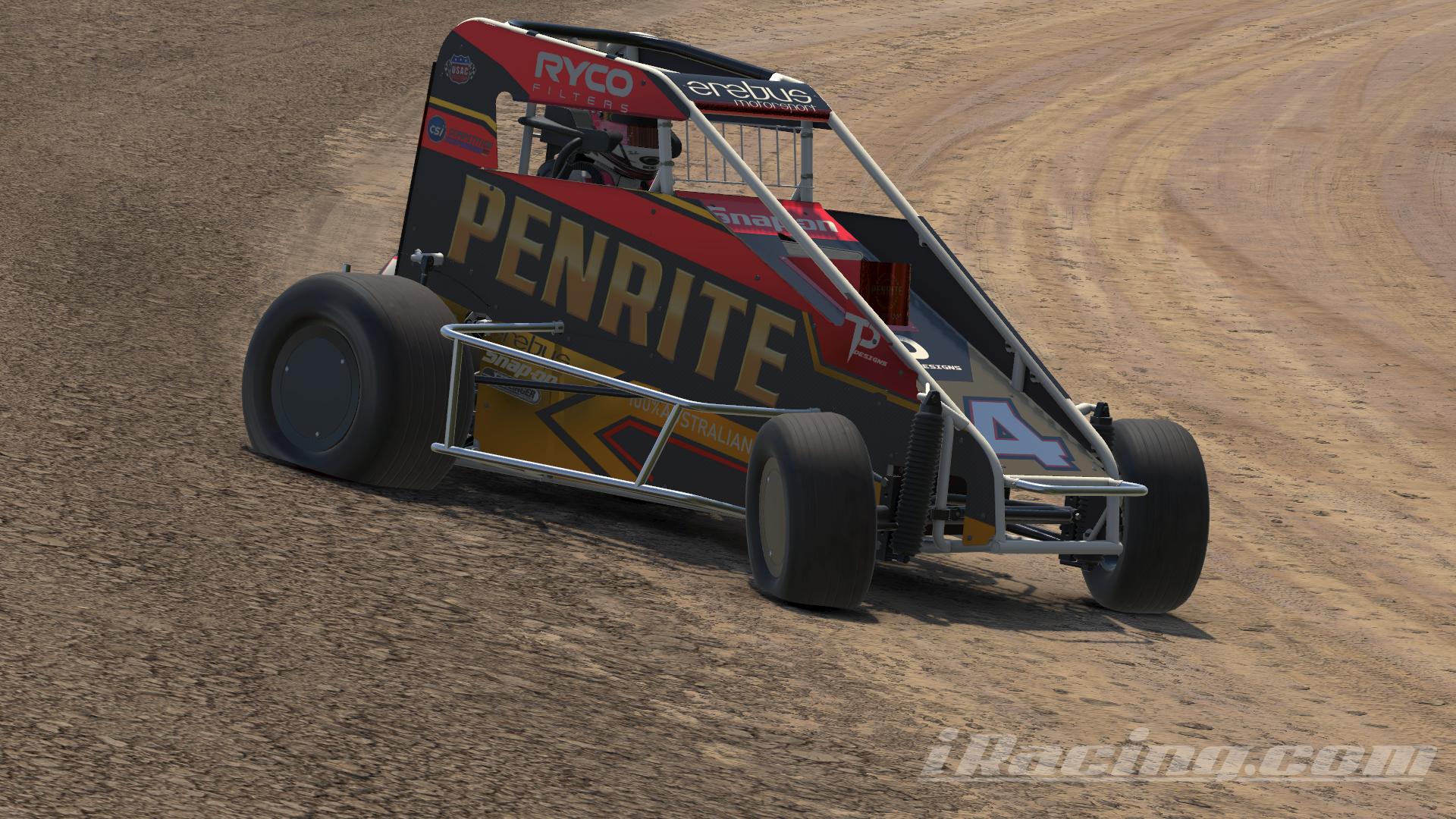 Team Erebus Penrite Midget car by Troy Pennington - Trading Paints