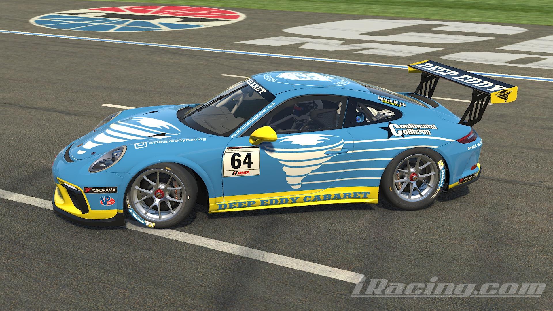 Deep Eddy Racing BLUE - Porsche 911 GT3 Cup by Chris Uglietta - Trading ...