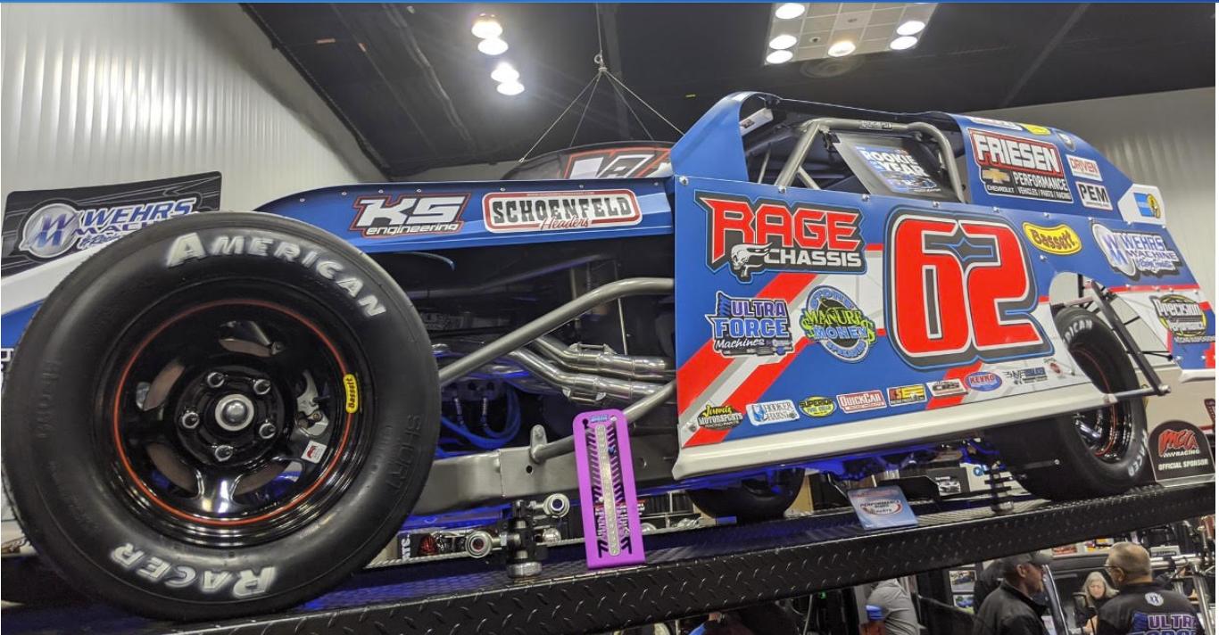 Hunter Marriott 2020 UMP Matte Blue by Coleson Phelps - Trading Paints