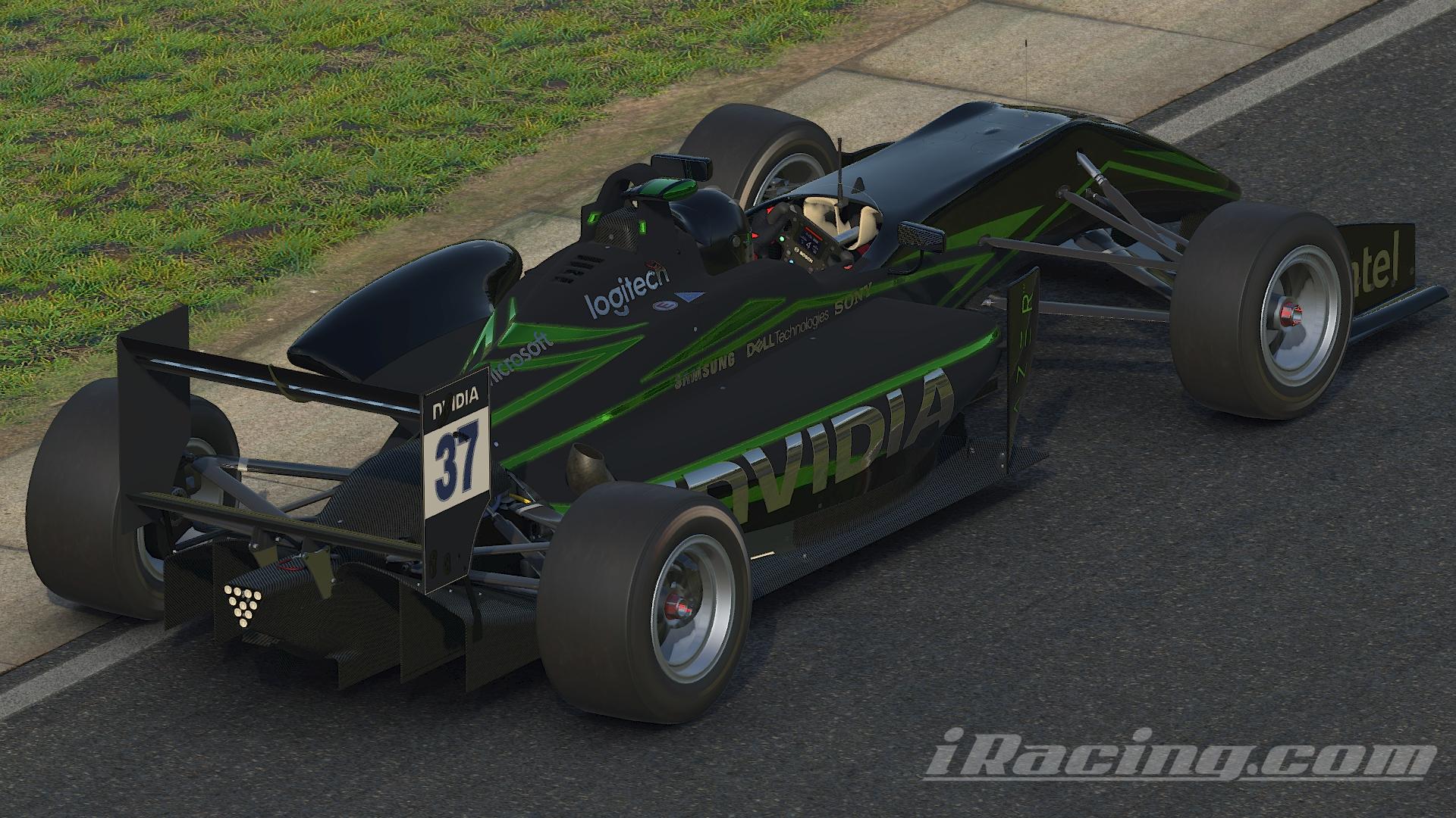Green & Black Nvidia F3 by Ethan D. - Trading Paints
