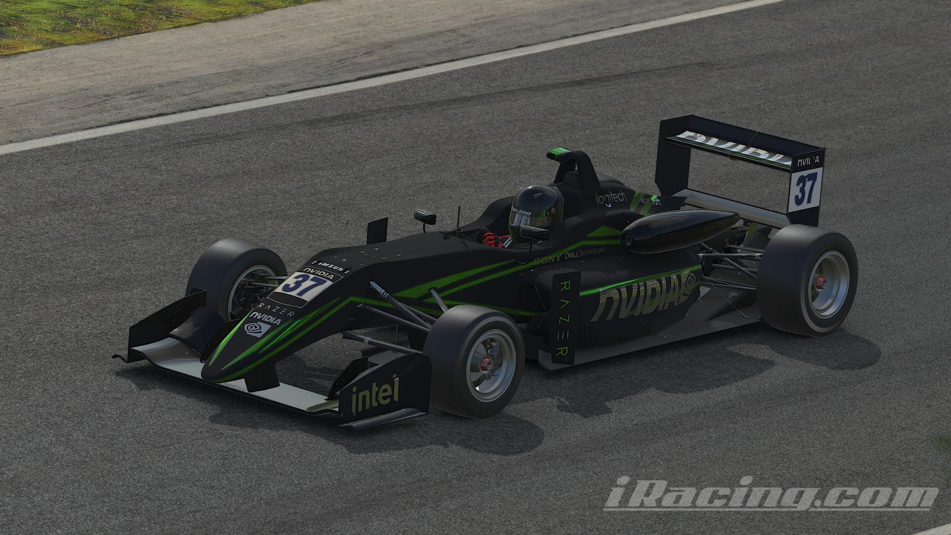 Green & Black Nvidia F3 by Ethan D. - Trading Paints