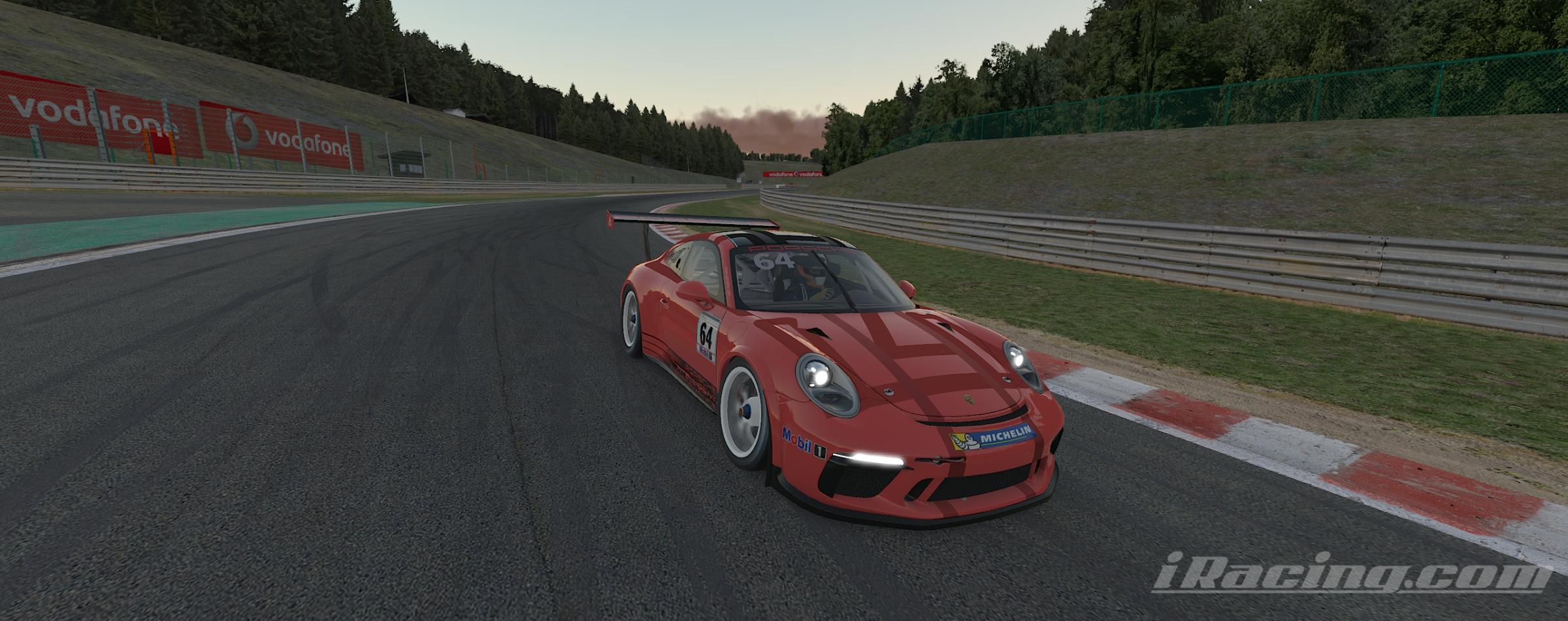 Porsche Factory Livery - Coral Red by Kristofer Foster - Trading Paints