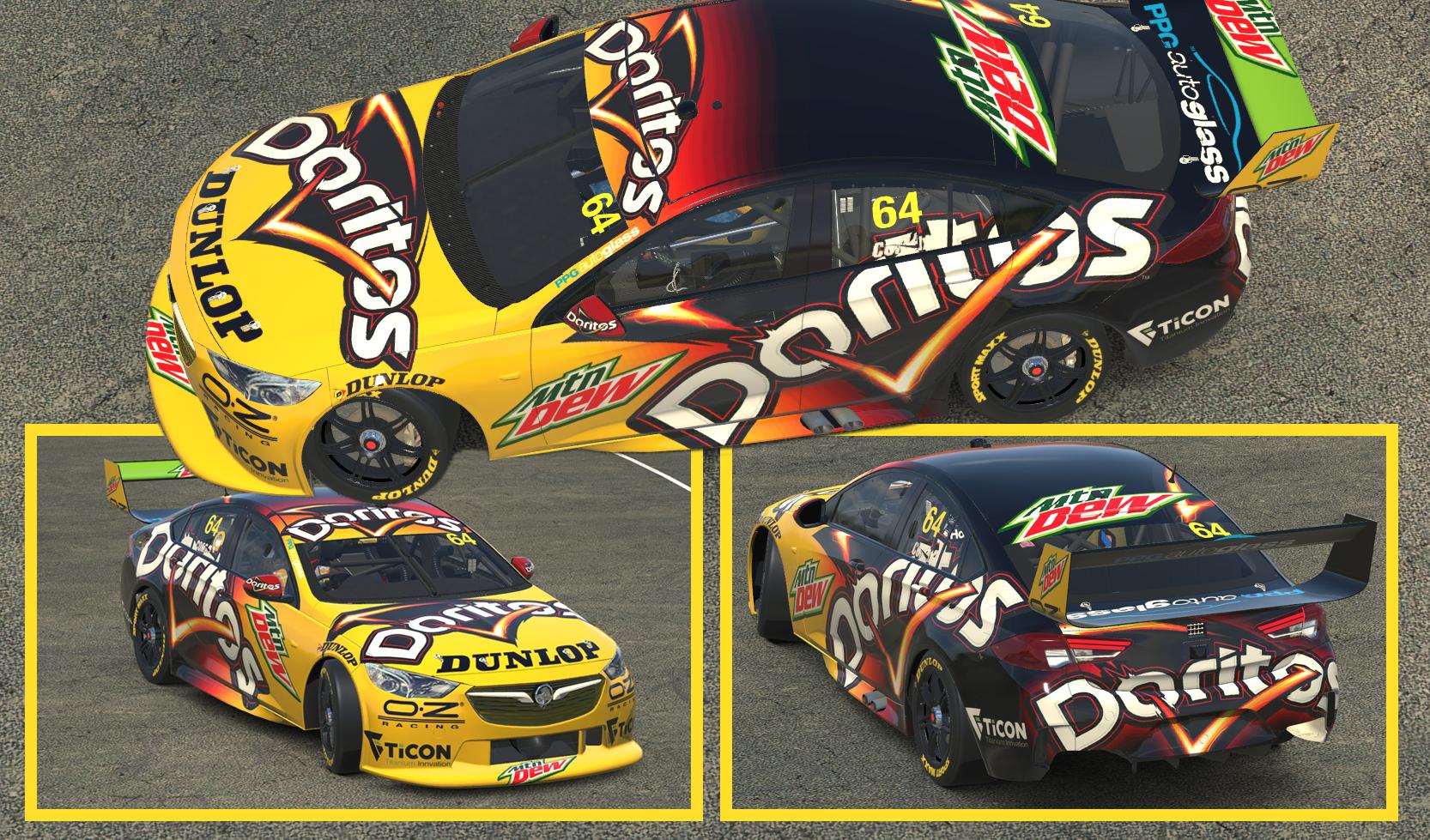 V8 Supercar Holden Doritoes by Clyde Coman - Trading Paints