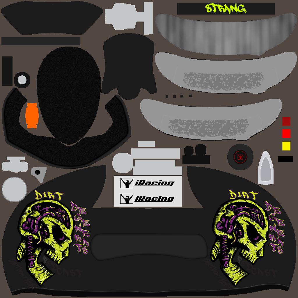 Helmet by Austin Strang - Trading Paints