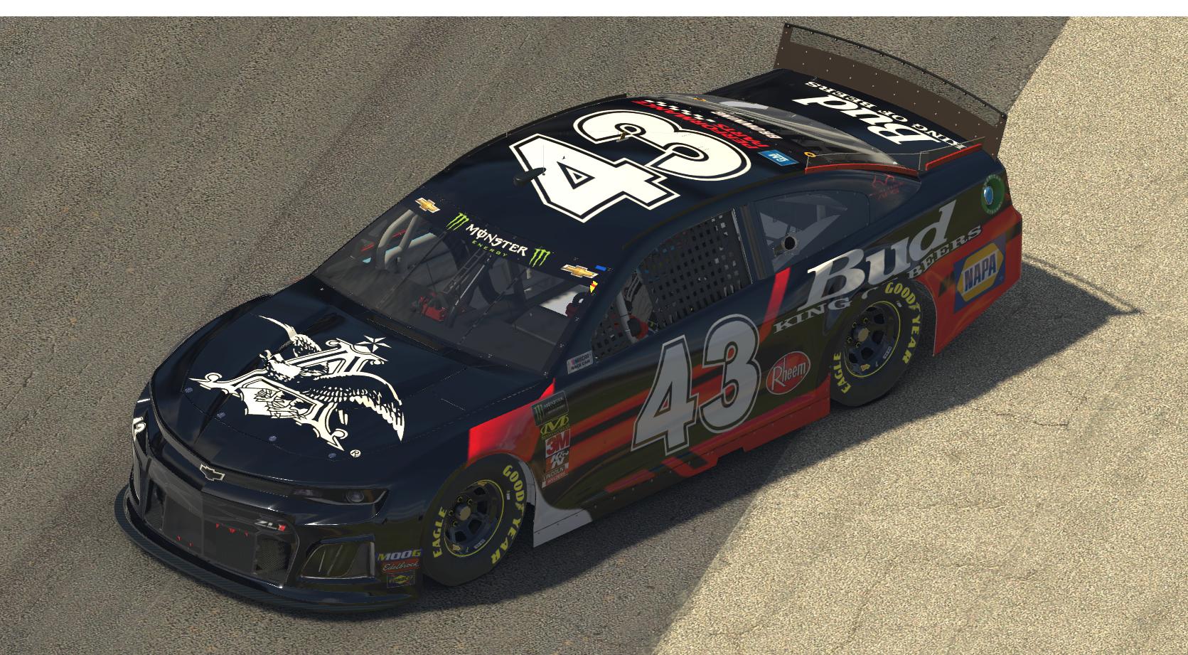 Chevrolet Camaro ZL1 budwiser by Ray Browning - Trading Paints