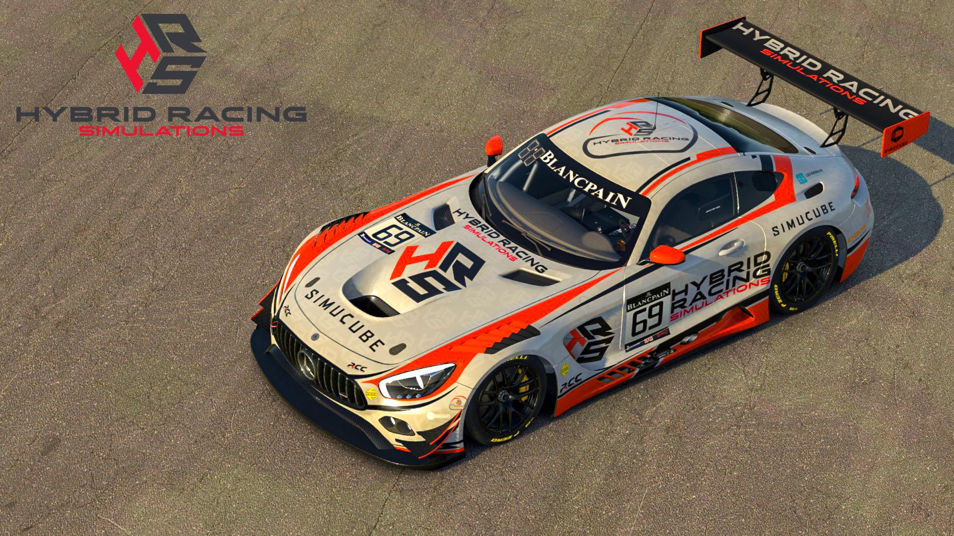 Hybrid Racing Simulators - Mercedes AMG GT3 - Silver by Paul Mansell ...