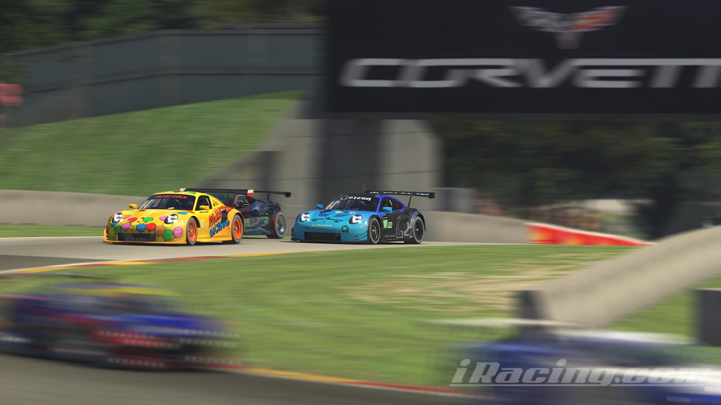 Omega Racing Team Blue-Gradient by Zach P. - Trading Paints