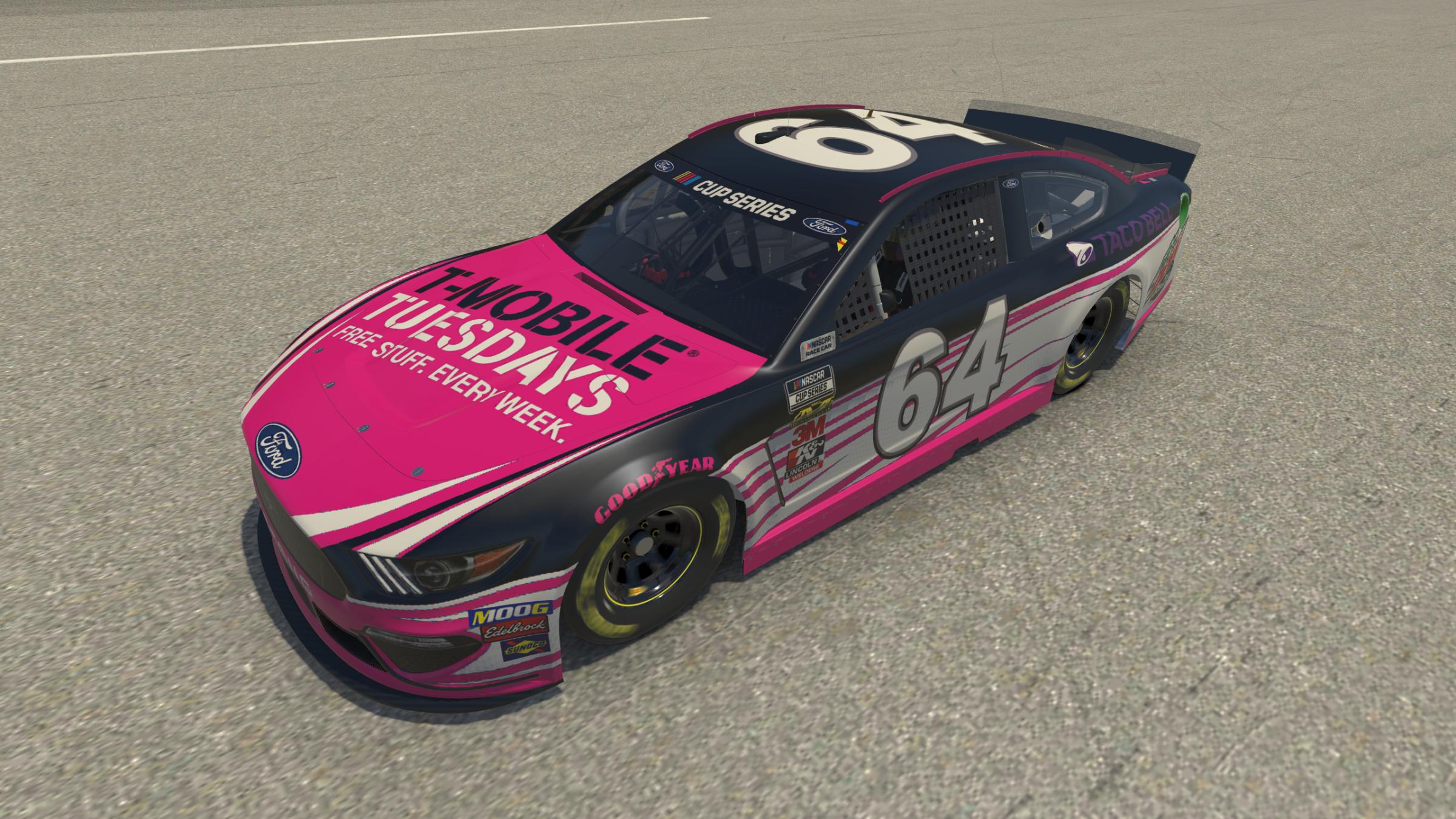 T-Mobile Ford Mustang Cup Series - No Number (w/ Custom Spec Map) by ...