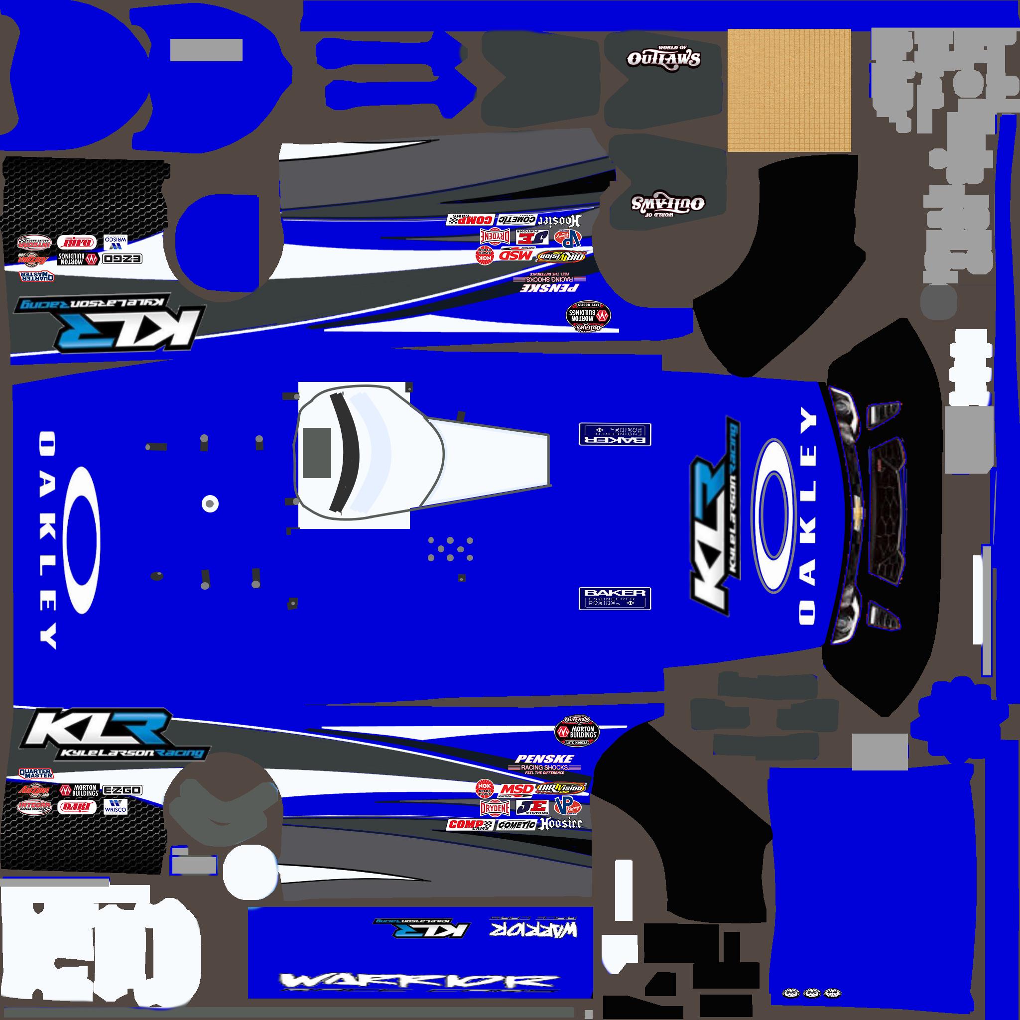 KLR Racing Late Model by Greg Sweet2 - Trading Paints