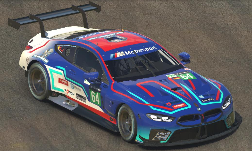 BMW M8 MSB Team Red by Toke Fasberg - Trading Paints