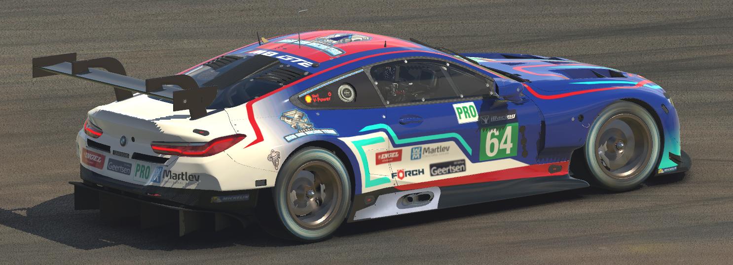 BMW M8 MSB Team Red by Toke Fasberg - Trading Paints