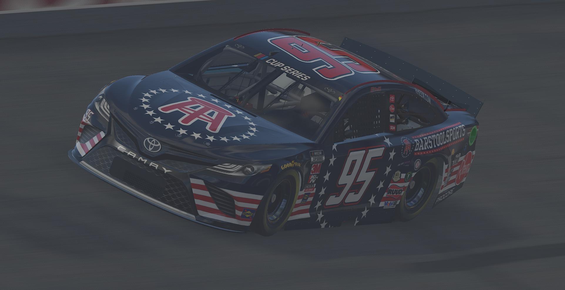 #95 Barstool Sports Toyota Camry Fictional (Custom #) by Chad Mikosz ...