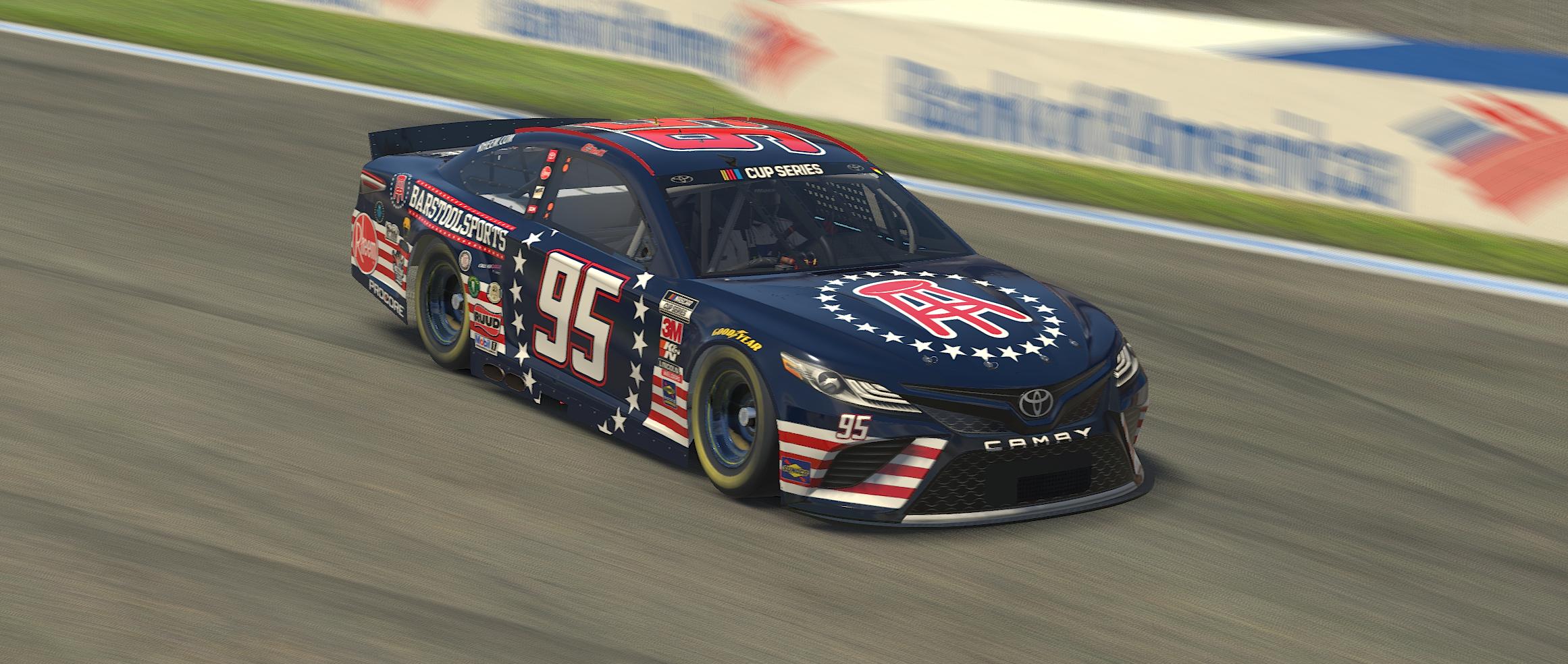 #95 Barstool Sports Toyota Camry Fictional (Custom #) by Chad Mikosz ...