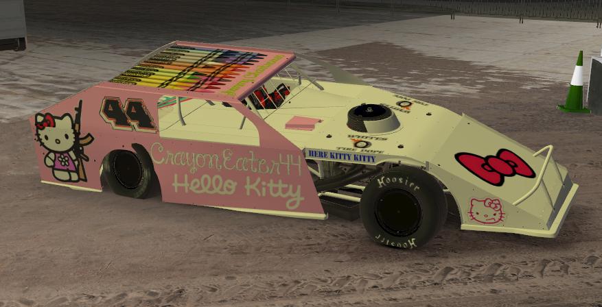 brett white hello kitty by Chad Bishop - Trading Paints