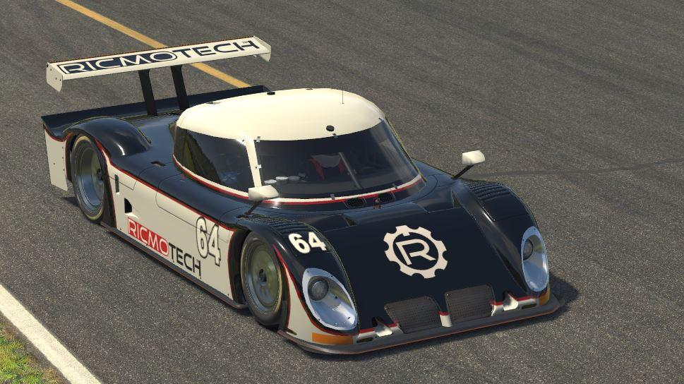 Ricmotech - Riley Daytona Prototype Black White Red by Frank Rico ...