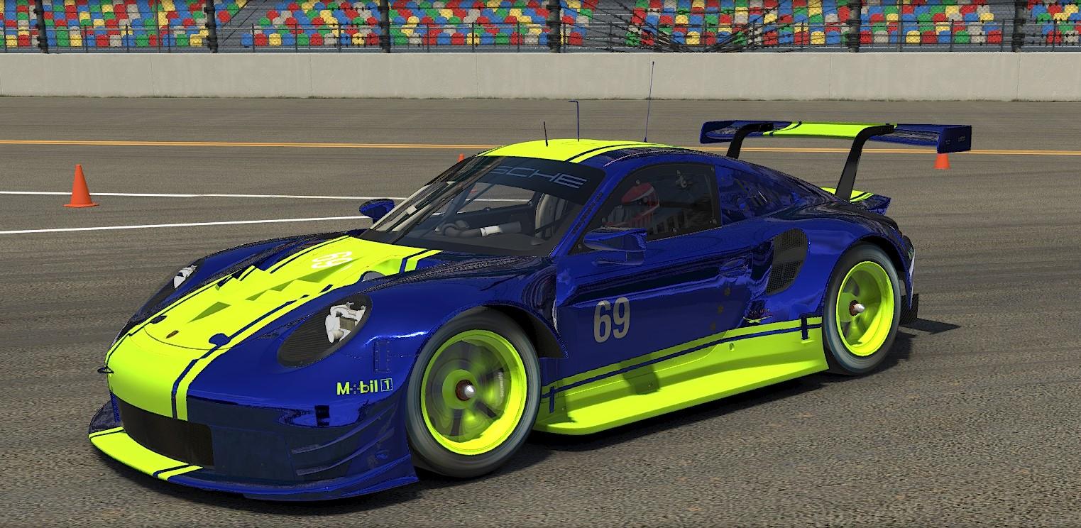 Valentino Rossi simple spec map scheme by Chris Beahn - Trading Paints